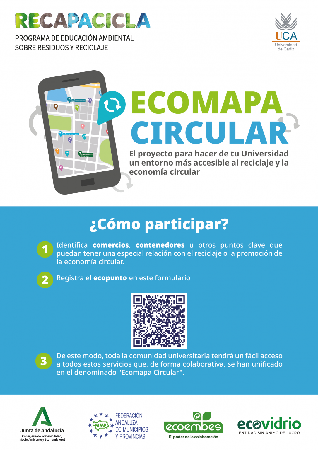 ¿Nos ayudas a elaborar el Ecomapa Circular de la Universidad de Cádiz ...